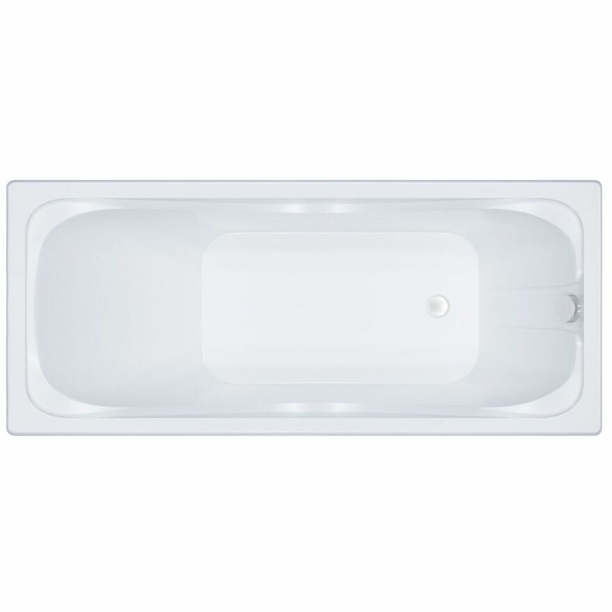 Ванна прямоугольная Тритон (Triton) акриловая Стандарт Экстра 1650х700х560 мм (Щ0000017402) , (без монтажного комплекта/ножек)