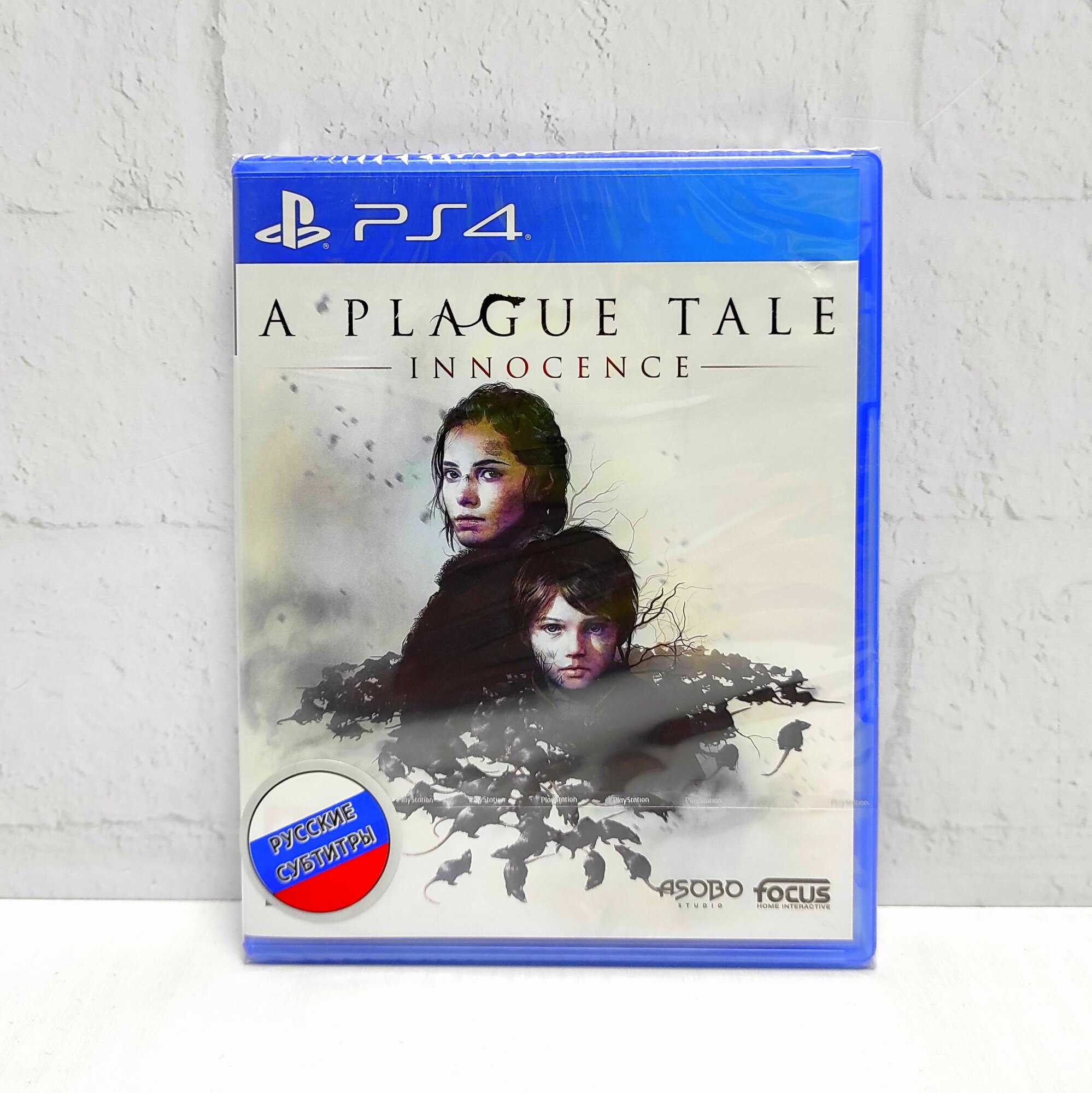 A Plague Tale Innocence Русские субтитры CUSA 10812 Видеоигра на диске PS4 / PS5