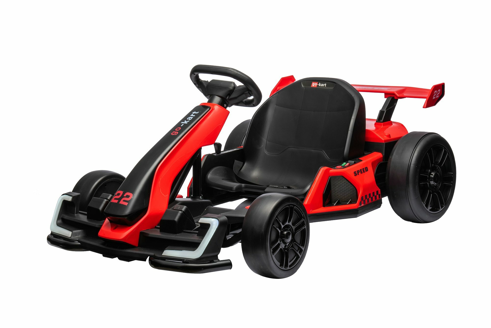 Harley Bella Детский электромобиль дрифт картинг (красный, 12 км/ч, 24V) - AHL007-RED