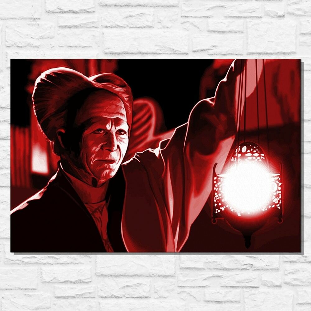 Картина по номерам на холсте Фильм дракула (Гарри Олдман, Форд Коппола, кино) - 15222 Г 60x40