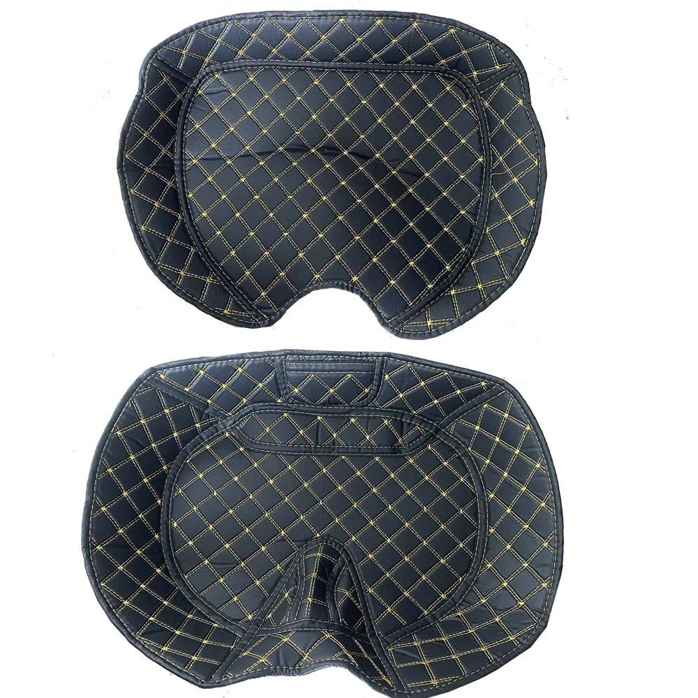 Подкладка багажника мотоцикла для GIVI V56 V56NNT MAXIA 4 V47 DLM30B верхняя коробка защитный коврик внутренняя подкладка коробка для хранения коврик кожаные аксессуары Темно-синий, V56 yellow