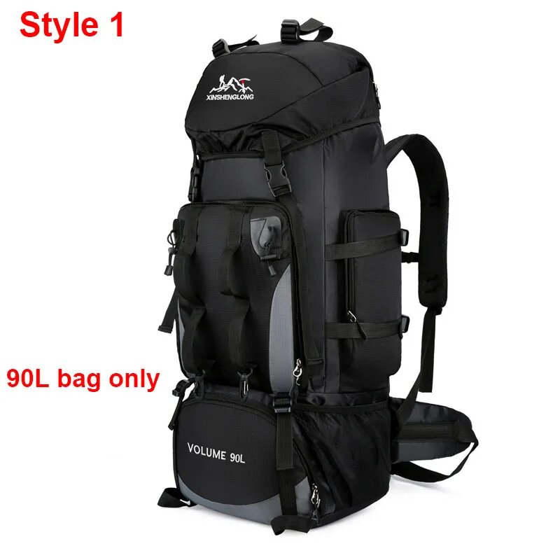 Рюкзак туристический Scione 90L черный