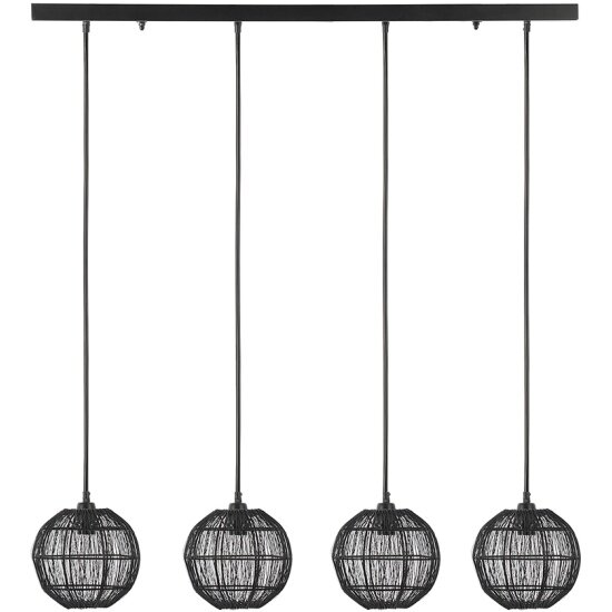 Светильник Bergenson Bjorn подвесной Vinger, 130х110 см, черный (BB0000345)