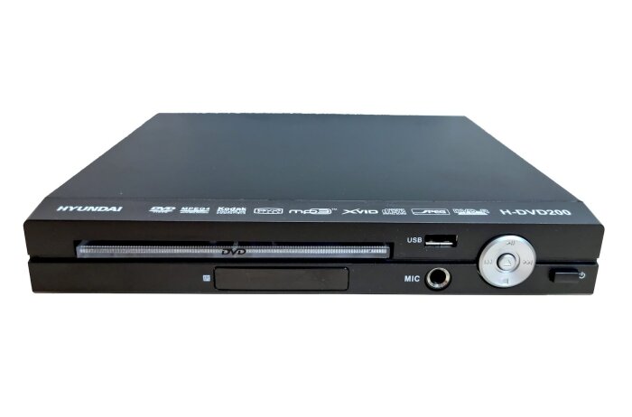 Видеоплеер DVD Hyundai H-DVD200 черный