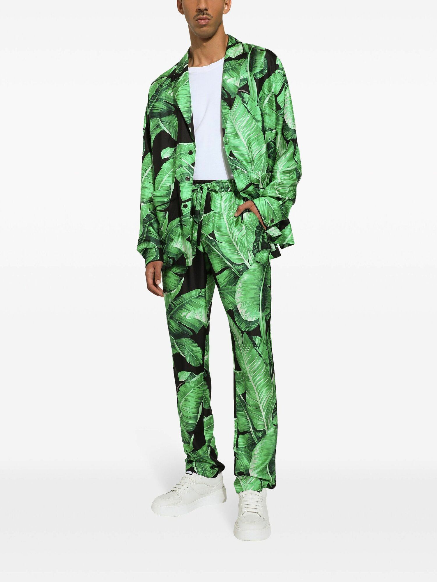 Рубашка DOLCE & GABBANA, размер 54, green — фото 1