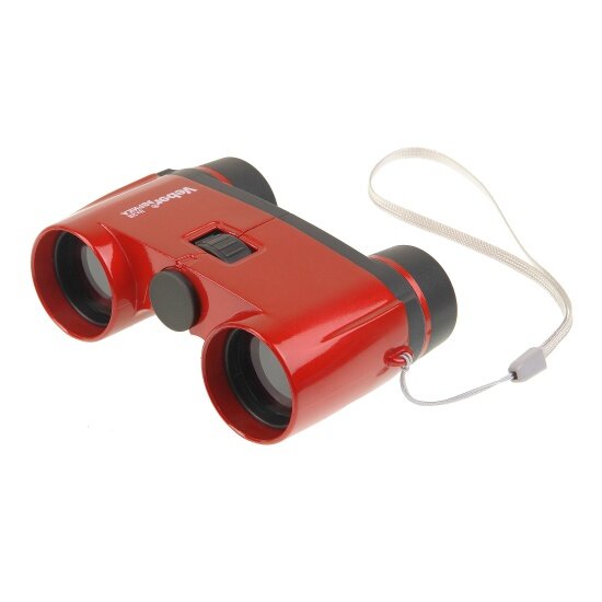 Бинокль Veber Эврика 3х28R красный