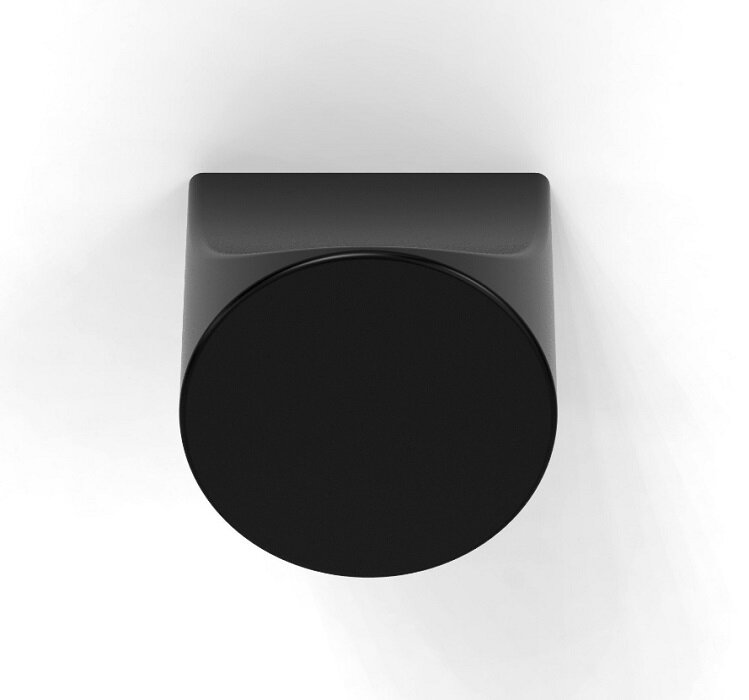 Ручка кнопка модерн COLOMBO DESIGN F538-NM матовый черный