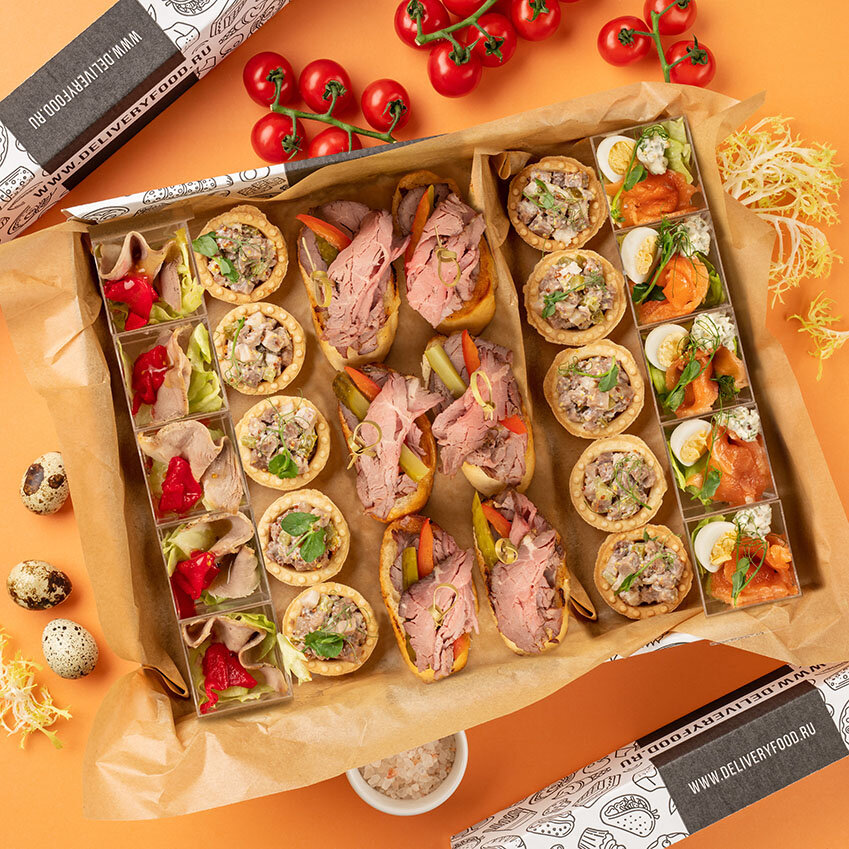 Фудбокс премиум #40 finger food