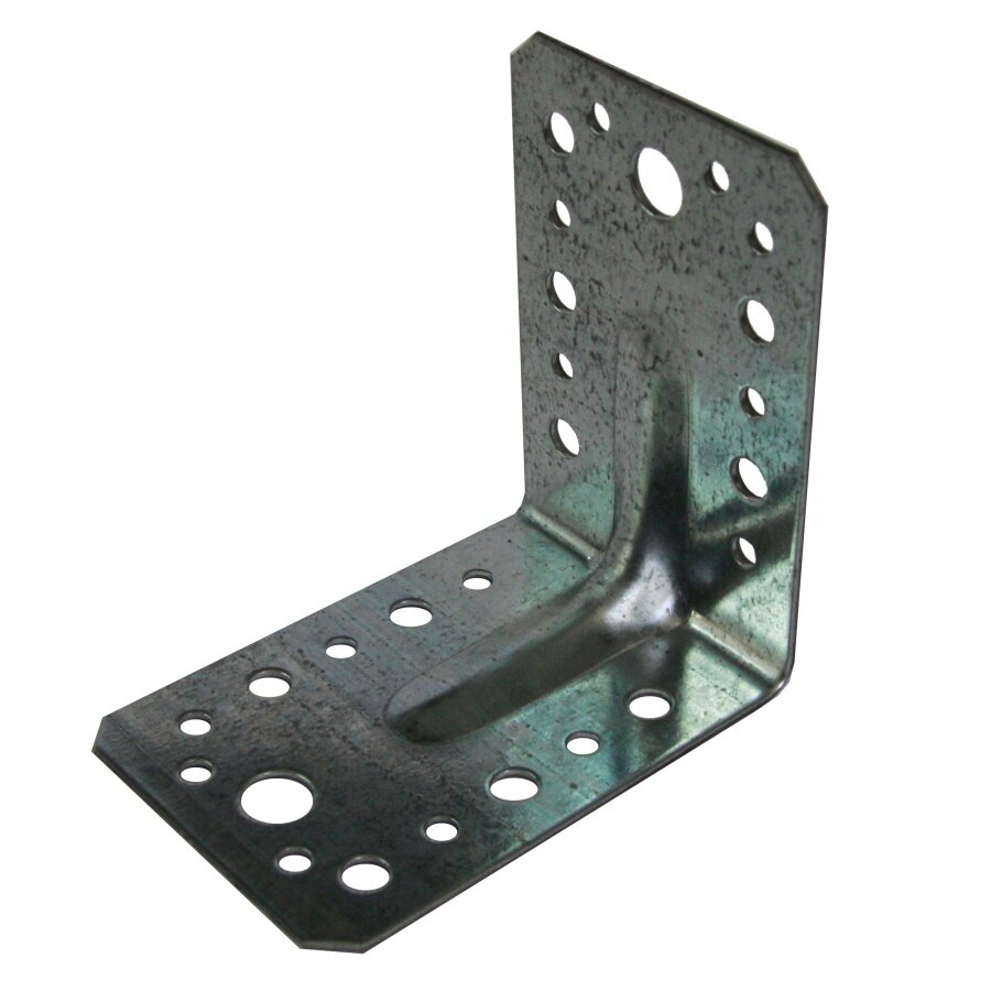Крепежный угол усиленный 90х65 мм - металлическая пластина, согнутая под прямым углом.