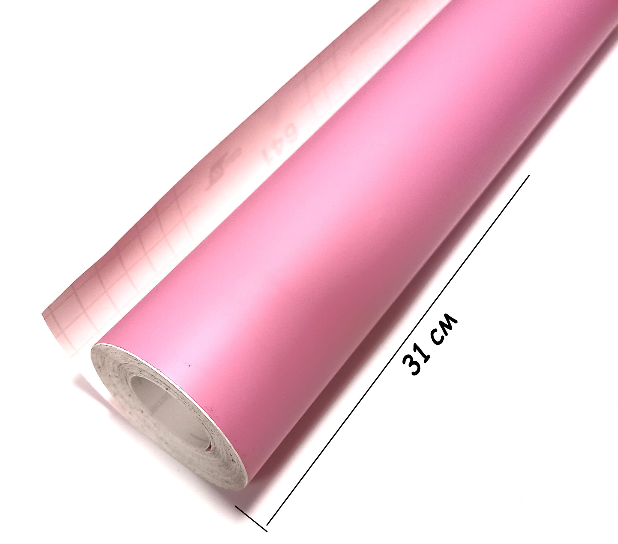 Самоклеящаяся пленка Oracal 641, цвет 045M (31см х 1м) матовая Розовая