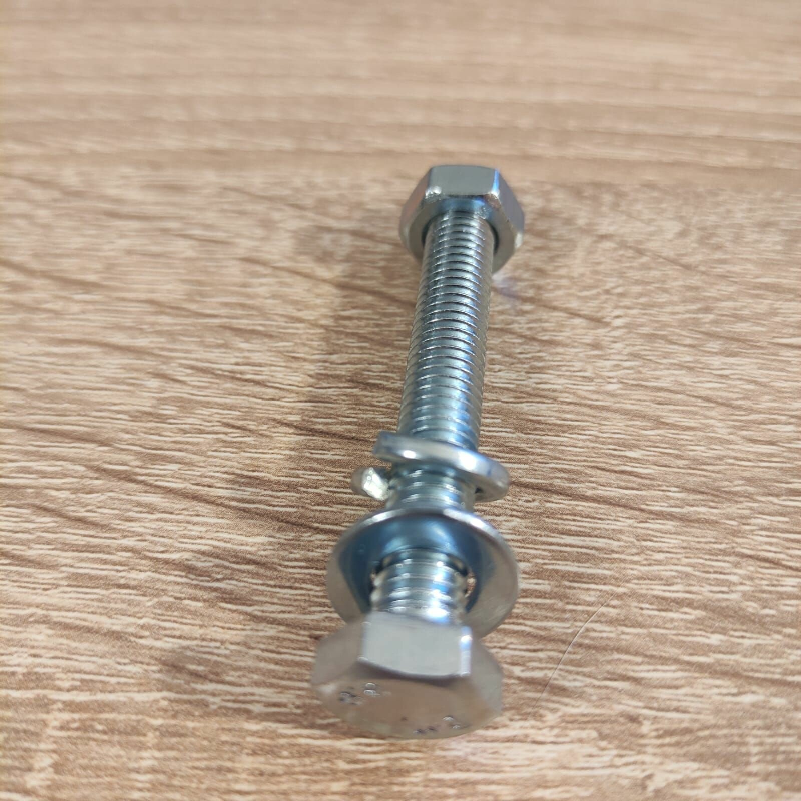 Крепежный комплект М8х70 (Болт М8х70, шайба М8, гровер М8, гайка М8 шестигранная) 16 шт./уп.