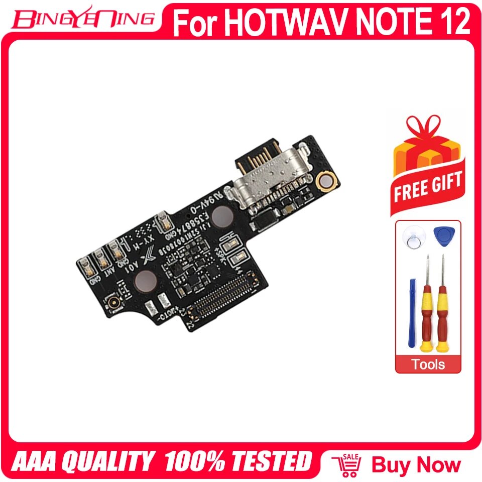 Оригинальная USB-плата, USB-разъем для HOTWAV Note 12, запасные части для ремонта и замены