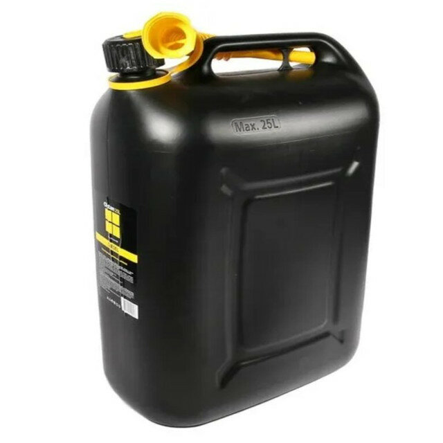 Канистра пластиковая OKTAN дизель 25л черная