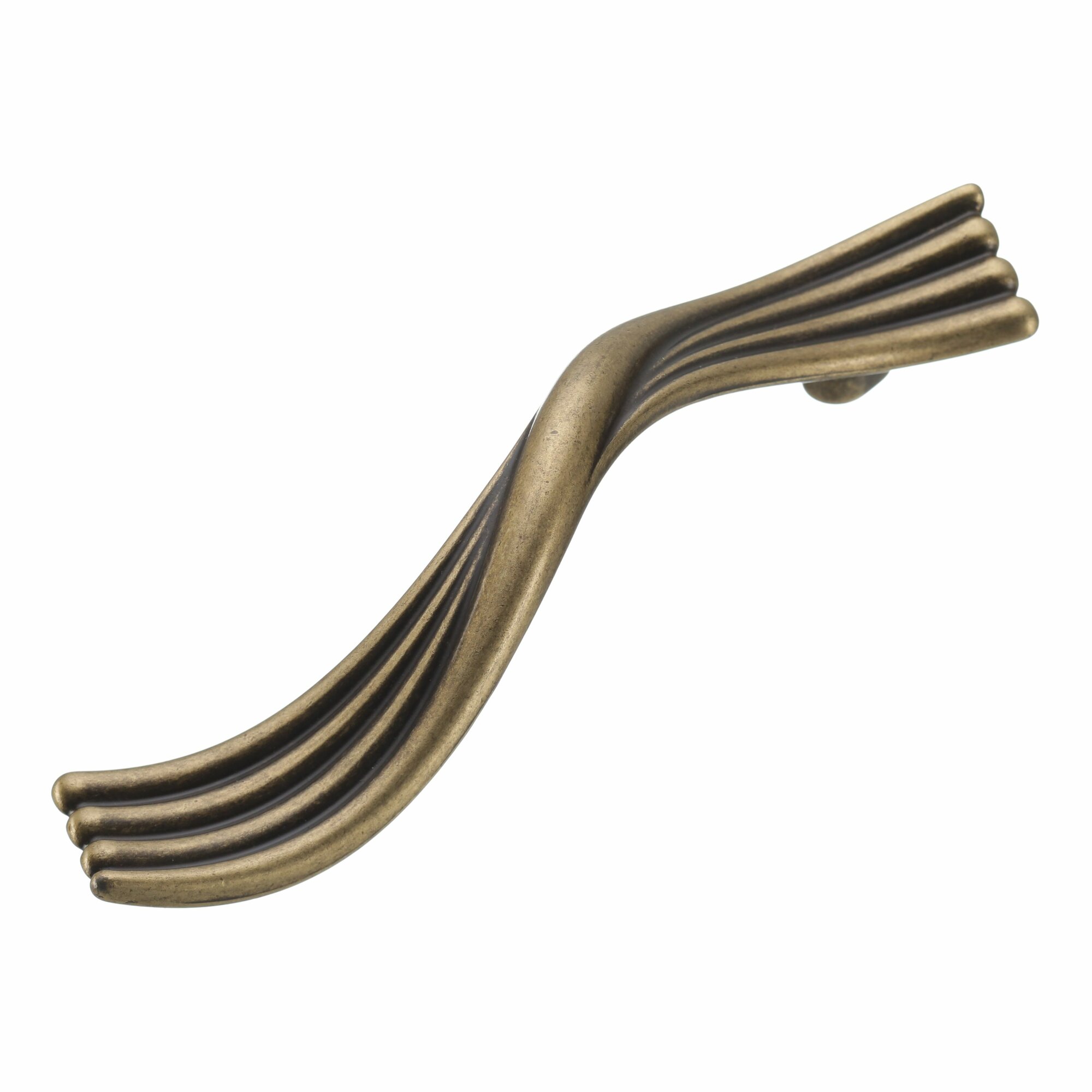 Ручка мебельная скоба GIUSTI LINEA DECOR WMN622. BSX.00D1 античная латунь