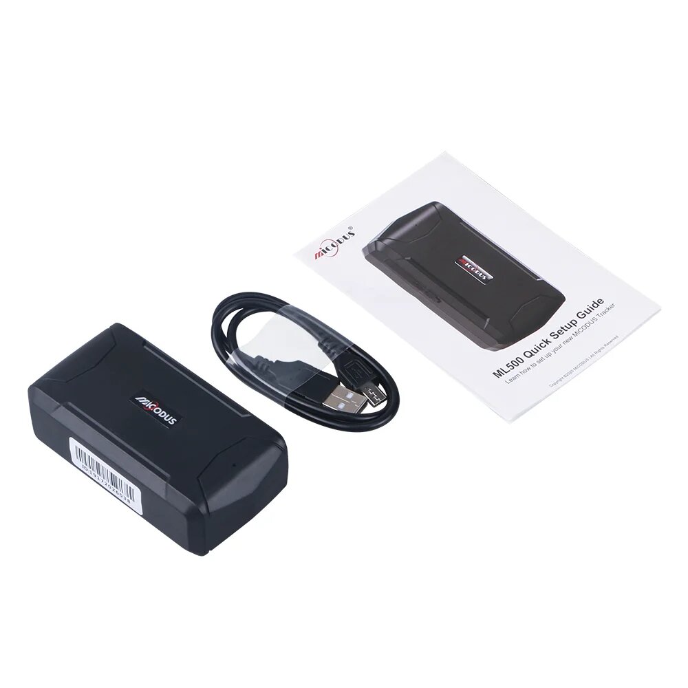 MiCODUS ML500 GPS трекер, автомобильный, без коробки и зарядки