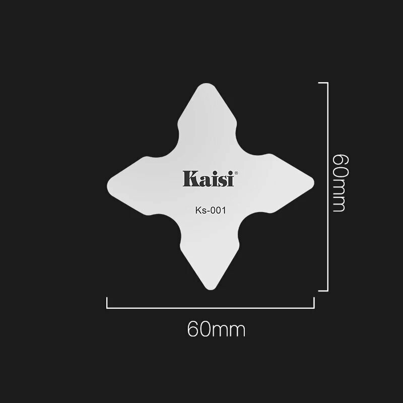 Шарф-бабочка Kaisi Ks-001, 60 мм, золото