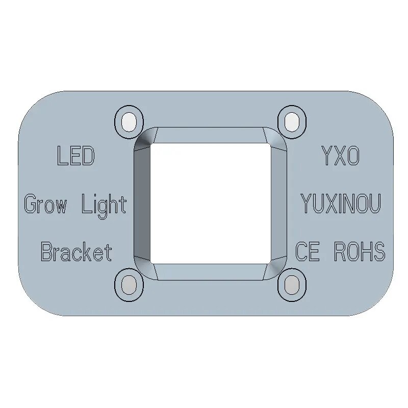 Светодиодный чип для растений YXO YUXINOU 50W 220V LED Bracket