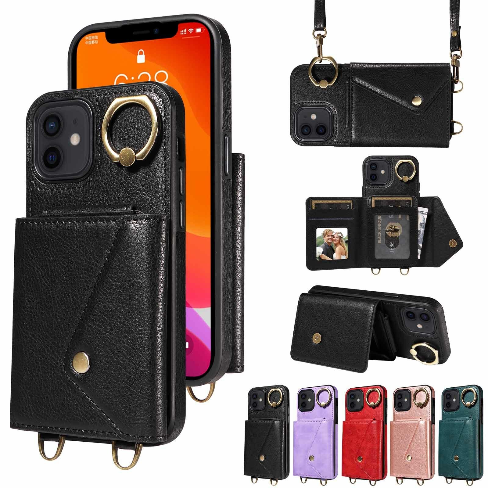 Чехол для для Apple iPhone 12 Pro (на айфон 12 про) кожаный с отделением для карт на Накладка с картхолдером, Новый продукт