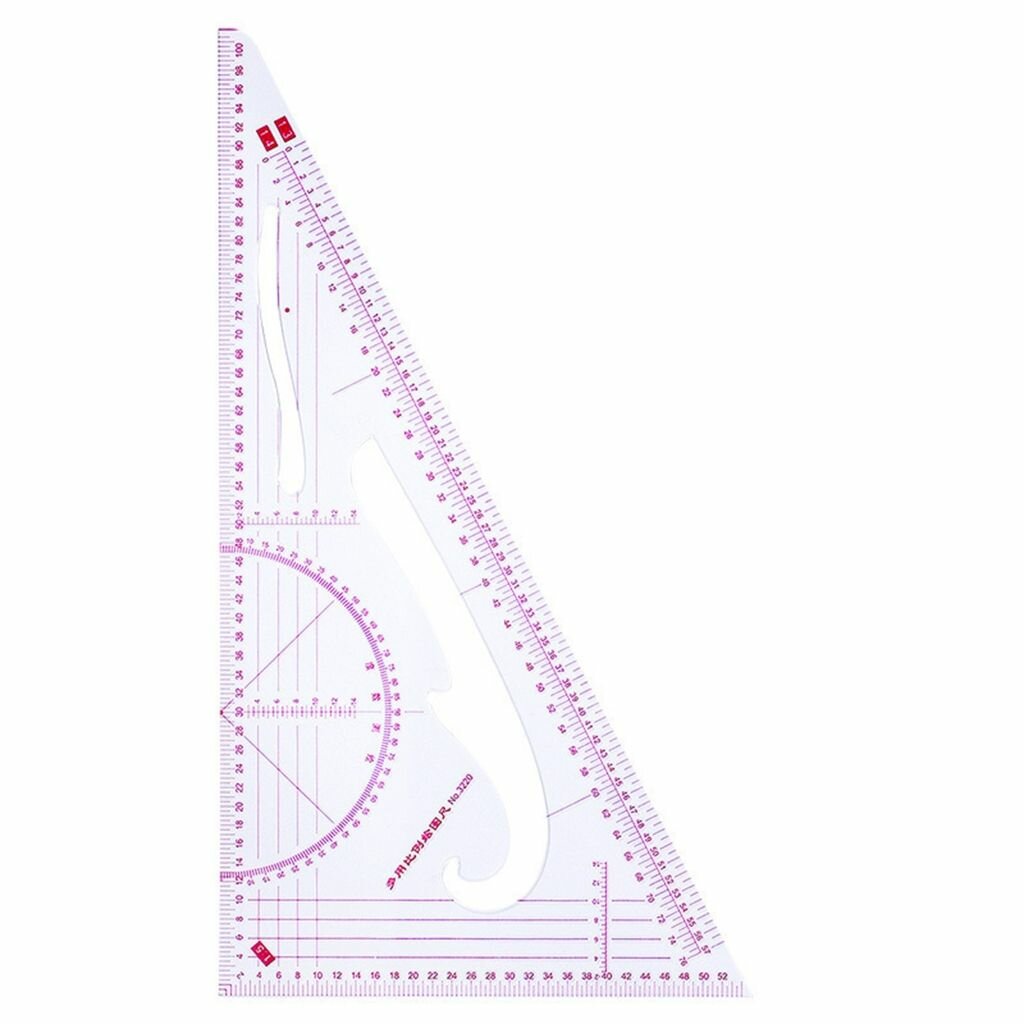 Набор инструментов, Английская версия многофункциональной портновской линейки-чертежная линейка 3220