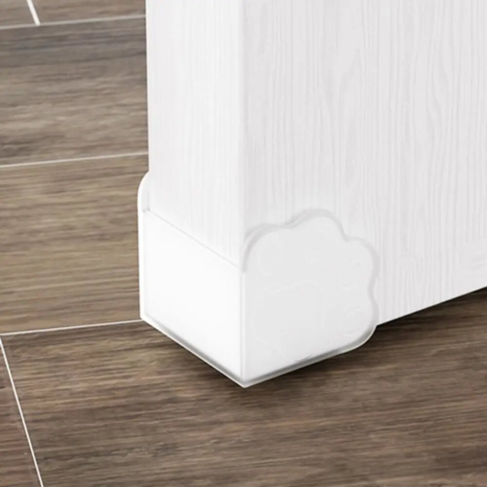 Силиконовая угловая защита для дверей White