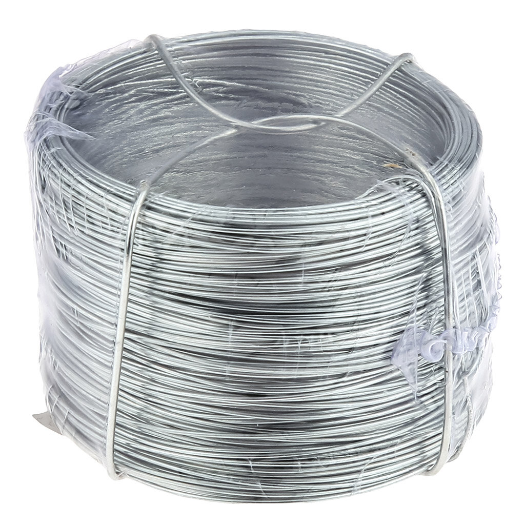 Шнур для подвязки растений КНР 50 м, металлическая проволока, в пленке (TT007-50M)