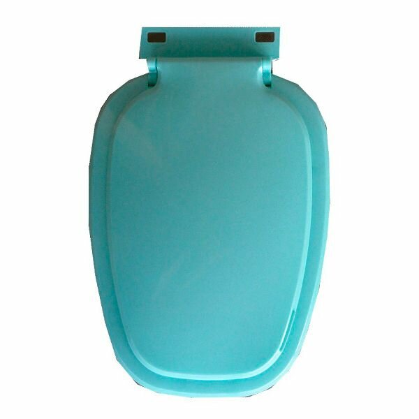 Сиденье прямое голубое с/п