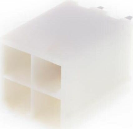 Разъем MOLEX 0039288040 Гнездо провод-плата "папа" Mini-Fit Jr 4,2мм PIN 4 THT 9А 1 шт