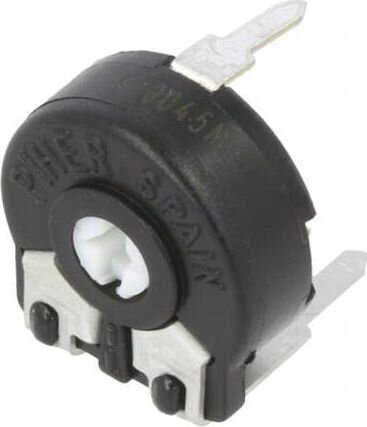 Потенциометр PIHER PT10LV10-471A2020-PM-S монтажный, однооборотный, горизонтальный, 470Ом, 1 шт