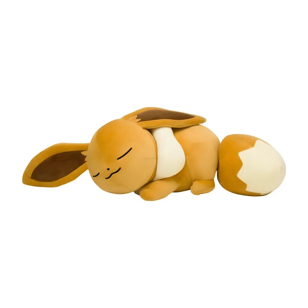 Большая плюшевая игрушка Aoger Eeveelution Sylveon & Espeon & Umbreon & Leafeon песочно-коричневый
