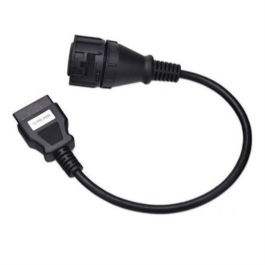 Кабель-переходник диагностического разъема MAN 12pin на OBDII 16pin для грузовых автомобилей