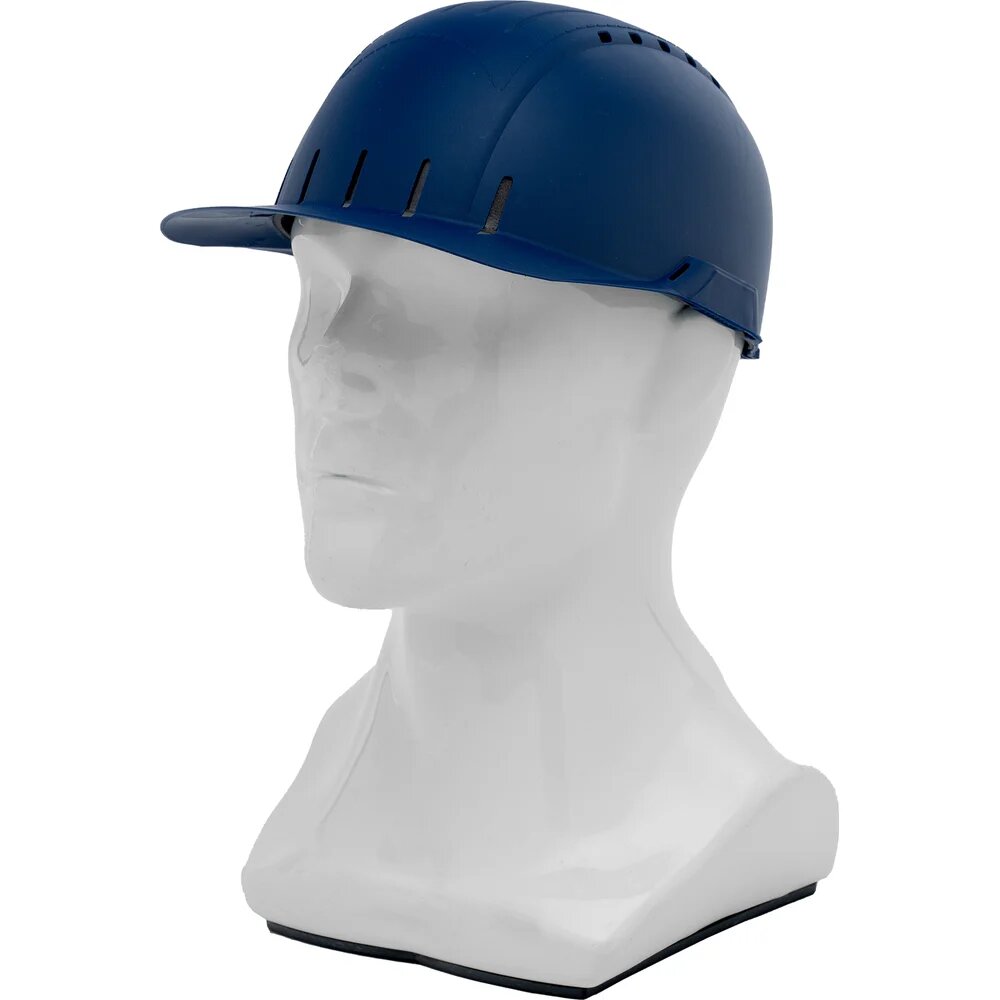 СИБРТЕХ Каскетка защитная "Стиль", пластиковая, синяя 89170