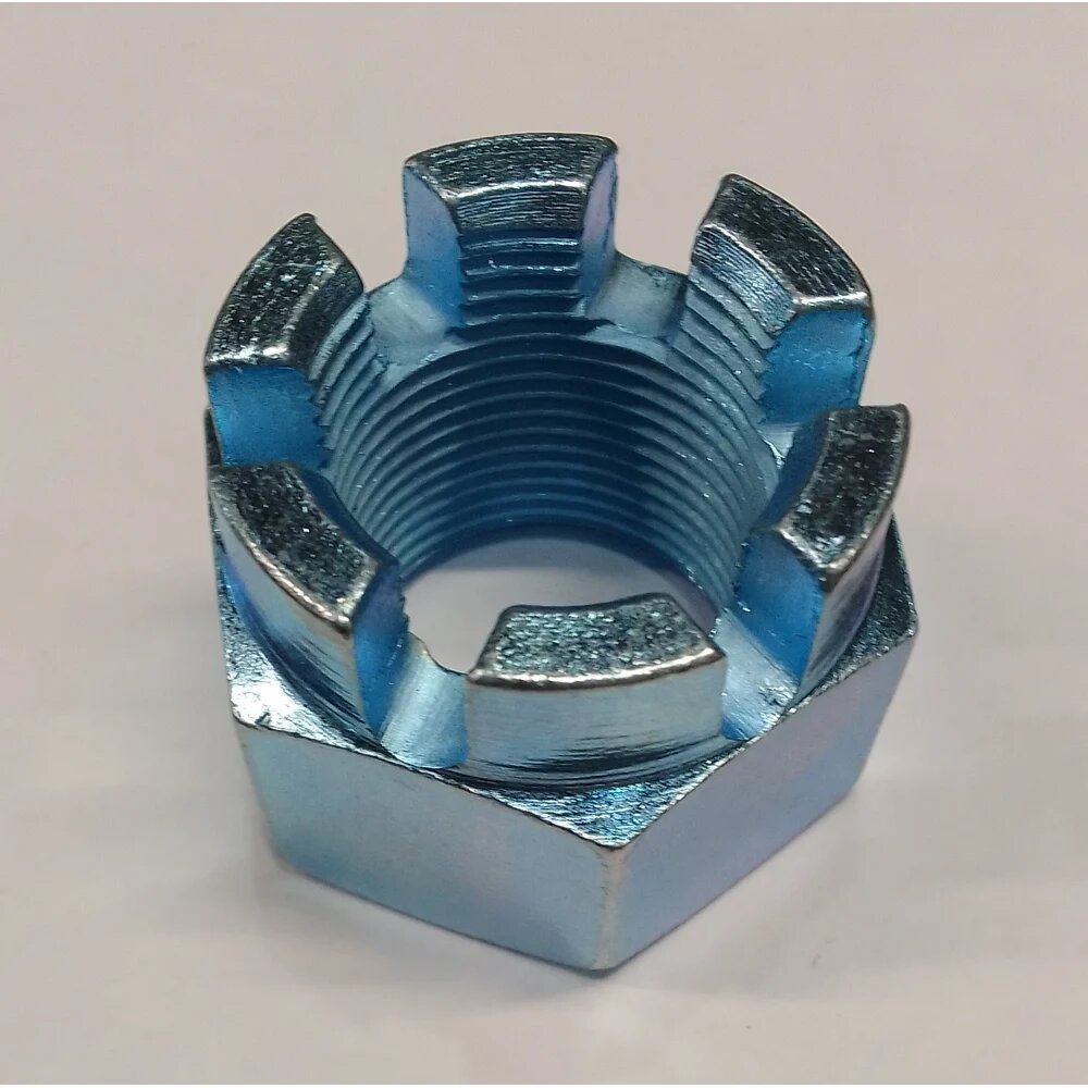 Корончатая гайка ЦКИ DIN935 М24x1.5 8 Ц SW 36, 1 шт. 82654