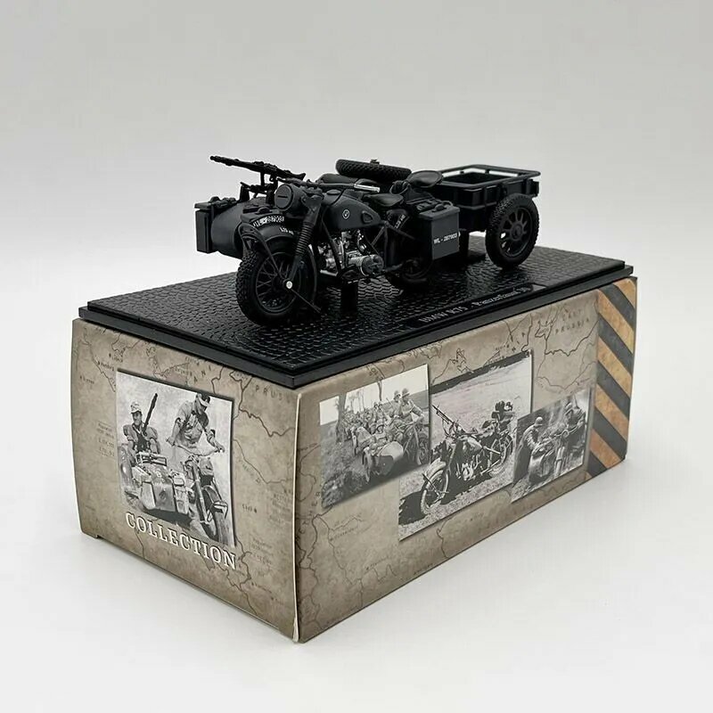 1:24 Литая игрушечная модель мотоцикла R75 Tekken 30 / Коллекционная модель мотоцикла