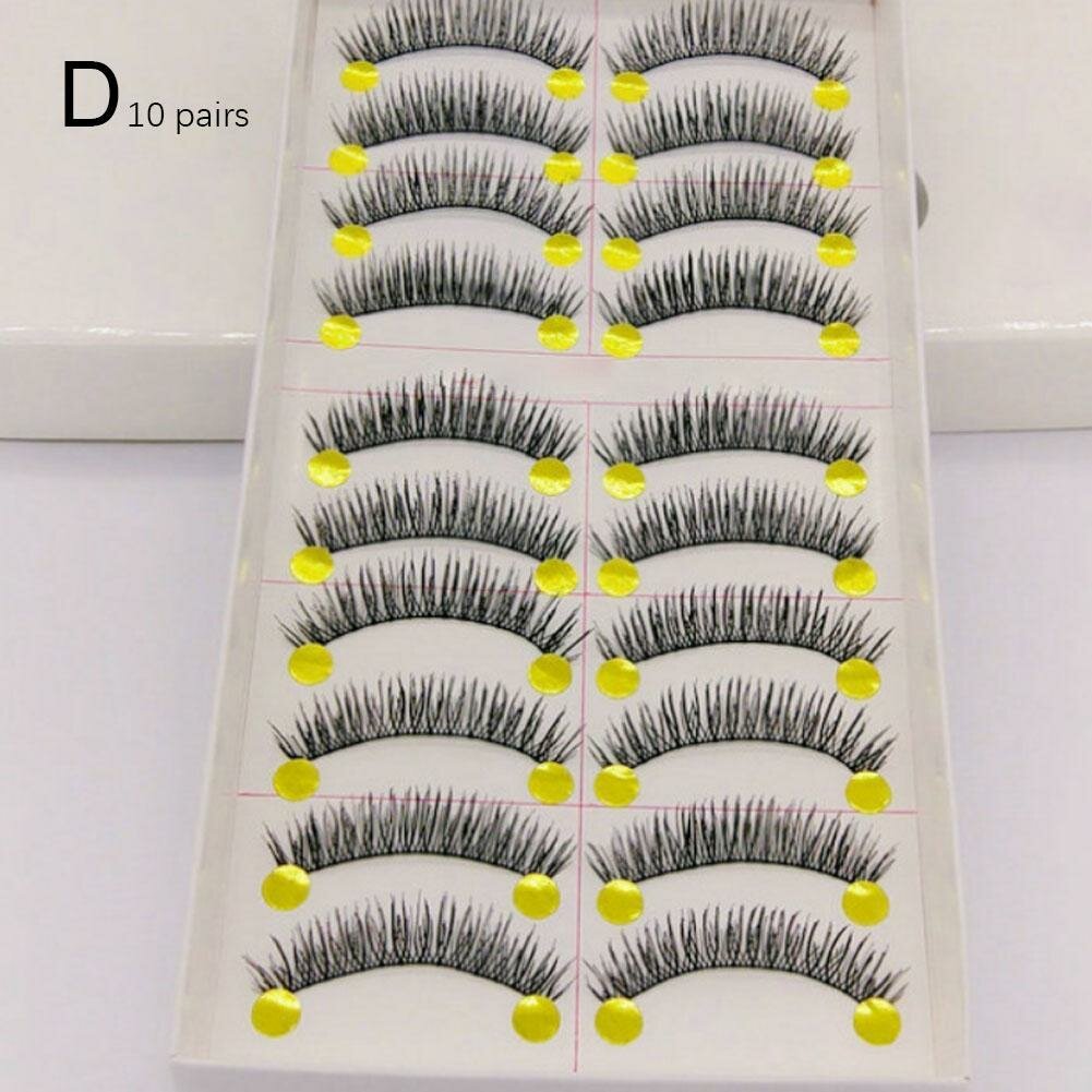 Ресницы для игрушек и кукол набор 10 пар