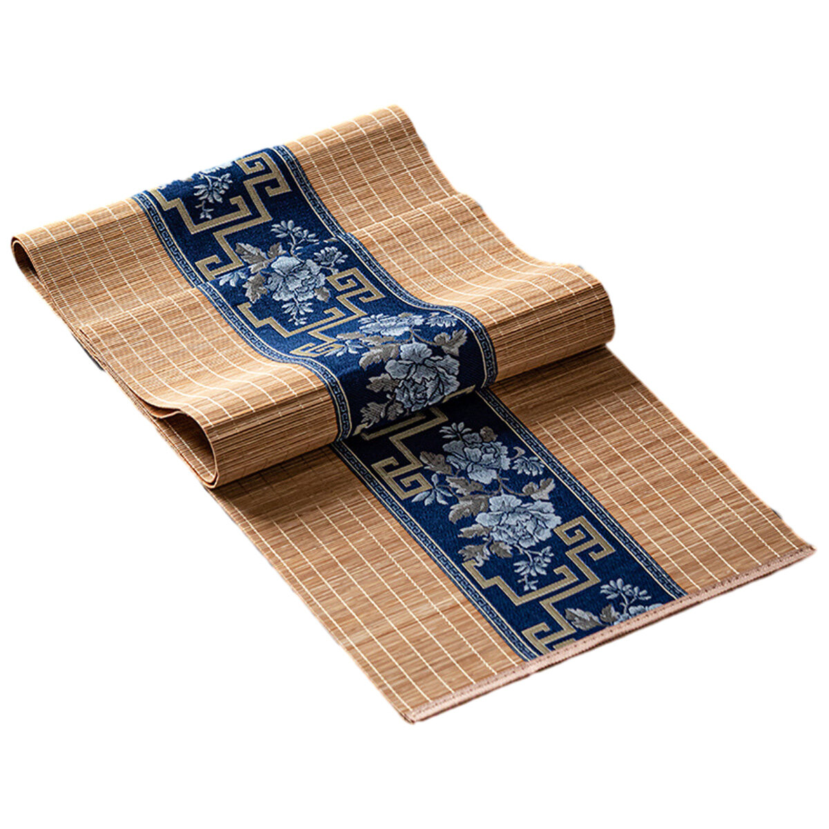 Бамбуковые салфетки под тарелки, плетеные бамбуковые салфетки под тарелки, современные настольные противоскользящие бамбуковые салфетки под тарелки, термостойкие салфетки под тарелки для декора стола на кухне и в столовой, стиль: стиль 3;