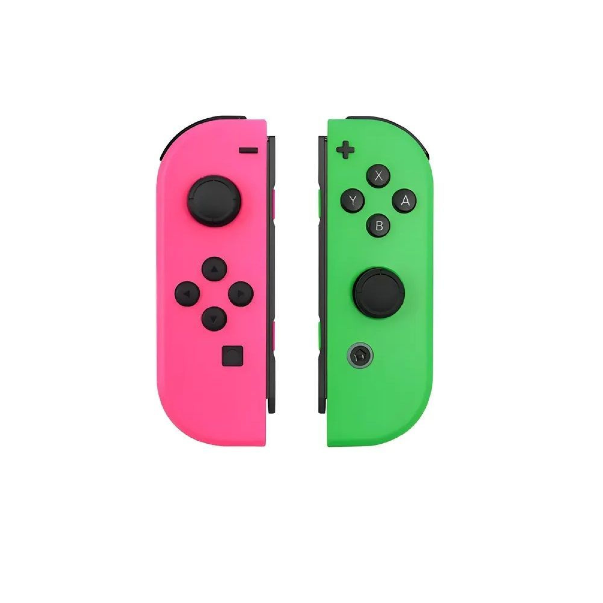 Геймпады контроллеры Joy-con для Nintendo Switch и Nintendo Switch OLED розовый зеленый джойстики цвет 3