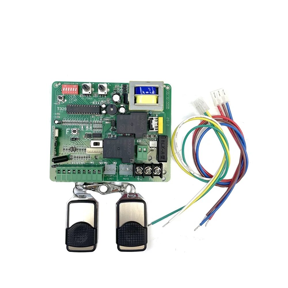 T329 230 В переменного тока или 110 В, без двигателя открывания раздвижных ворот, печатная плата контроллера карты, материнская плата (пульт дистанционного управления (опционально)