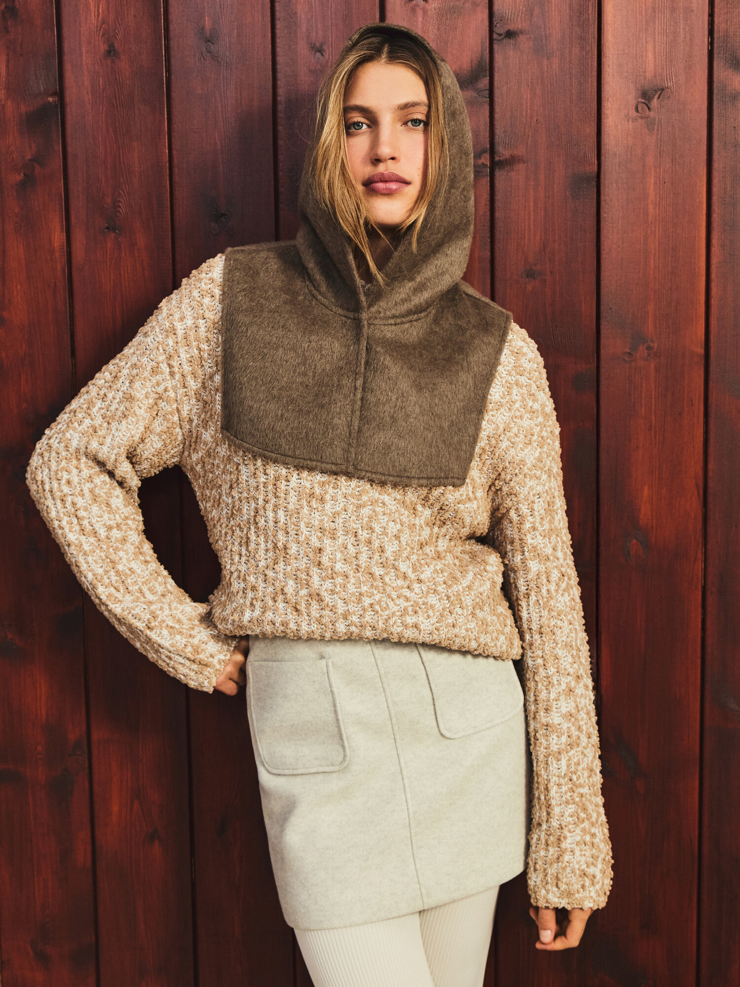 Шарф-манишка для женщин