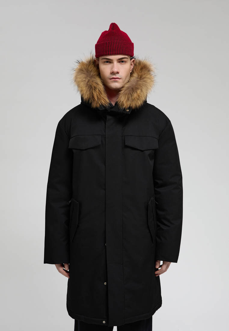 Пуховик с натуральным пухом