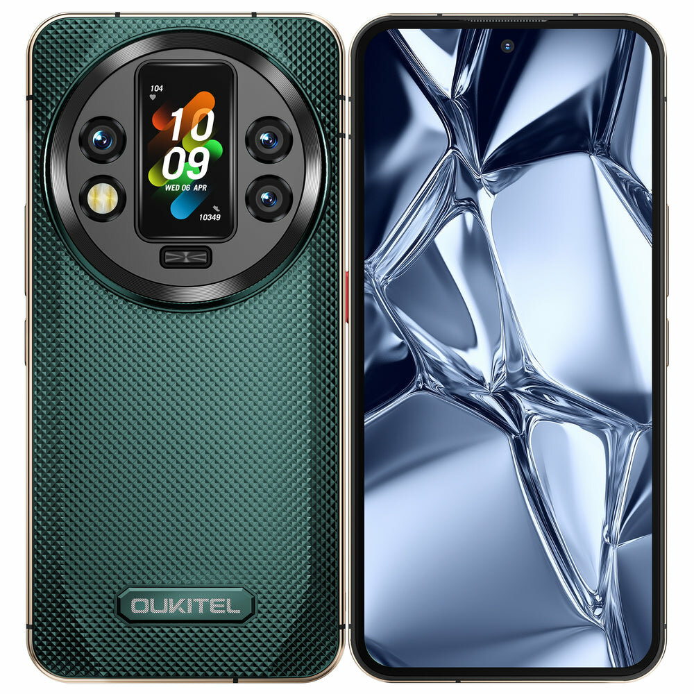 Противоударный смартфон OUKITEL WP200 Pro 24+48/1TB Green Global