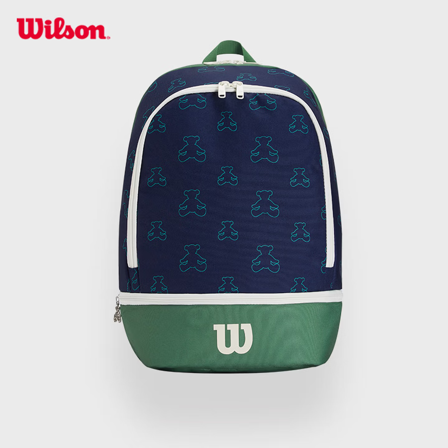 Многофункциональный теннисный рюкзак Wilson BEAR BACKPACK, для 1-2 ракеток, полиэстер