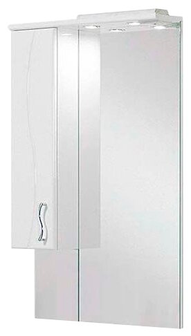1A008002DS01L - 80-2(LEV) Зеркало-шкаф для ванны Акватон Деонис М с подсветкой левое