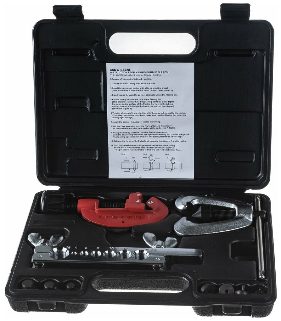 Набор для развальцовки метрических трубок FORCE 656M