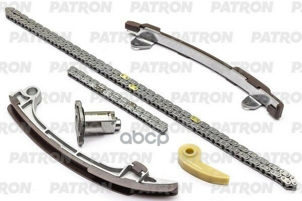 Комплект цепи ГРМ (Цепь-2, Нат-1, Усп-3) TOYOTA Camry (V40/ACV40) 2.4i (2AZ-FE) / 2.0i (1AZ-FE) 2006-2011 PATRON арт. PTCK048