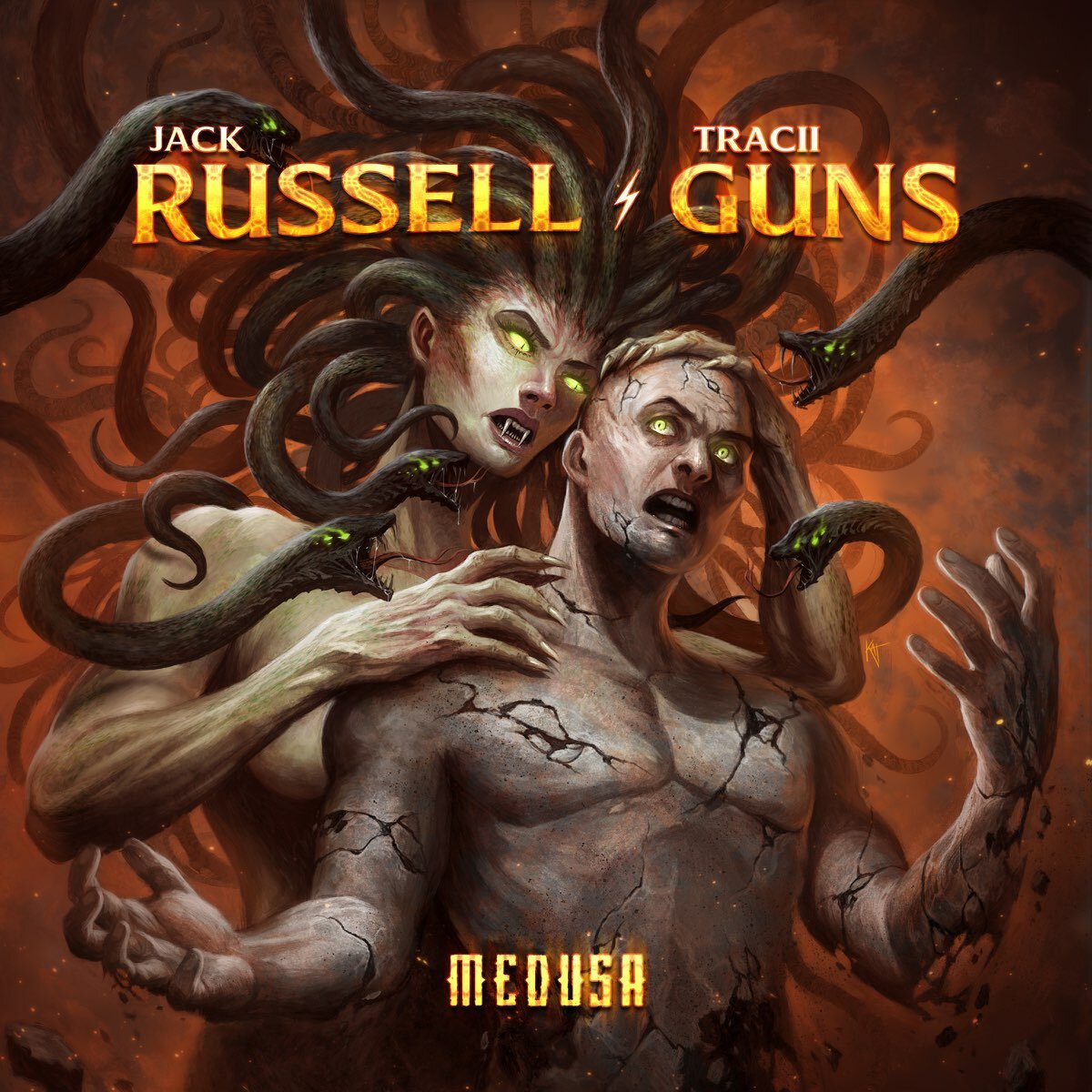 Компакт-диск Russell - Guns — Medusa (RU)(CD)