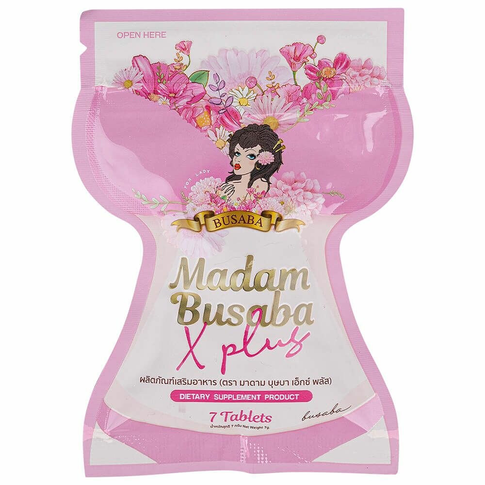 Травяные таблетки для женщин Madam Busaba, 7 шт