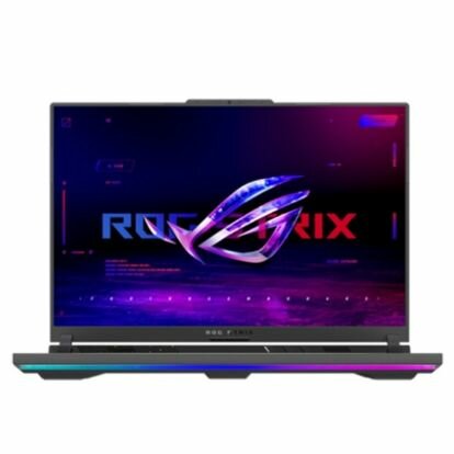 16" Ноутбук Asus ROG Strix G16 G614JU-N3110 (90NR0CC1-M008T0) серый - 1920x1200, IPS, Intel Core i5-13650HX, ядра: 14 x 2,6 ГГц, 16 ГБ, SSD 512 ГБ, NVIDIA GeForce RTX 4050 (6 ГБ), Windows 10 Pro