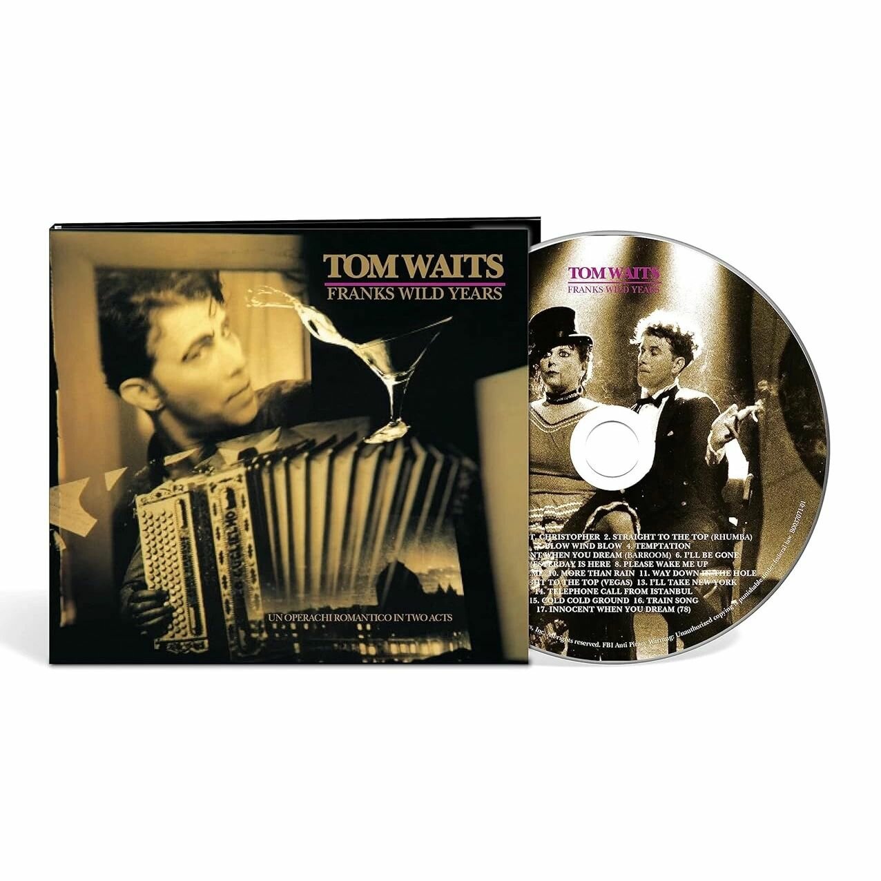 Фирменный аудио диск Tom Waits - Frank's Wild Years (CD) 2023, Digisleeve
