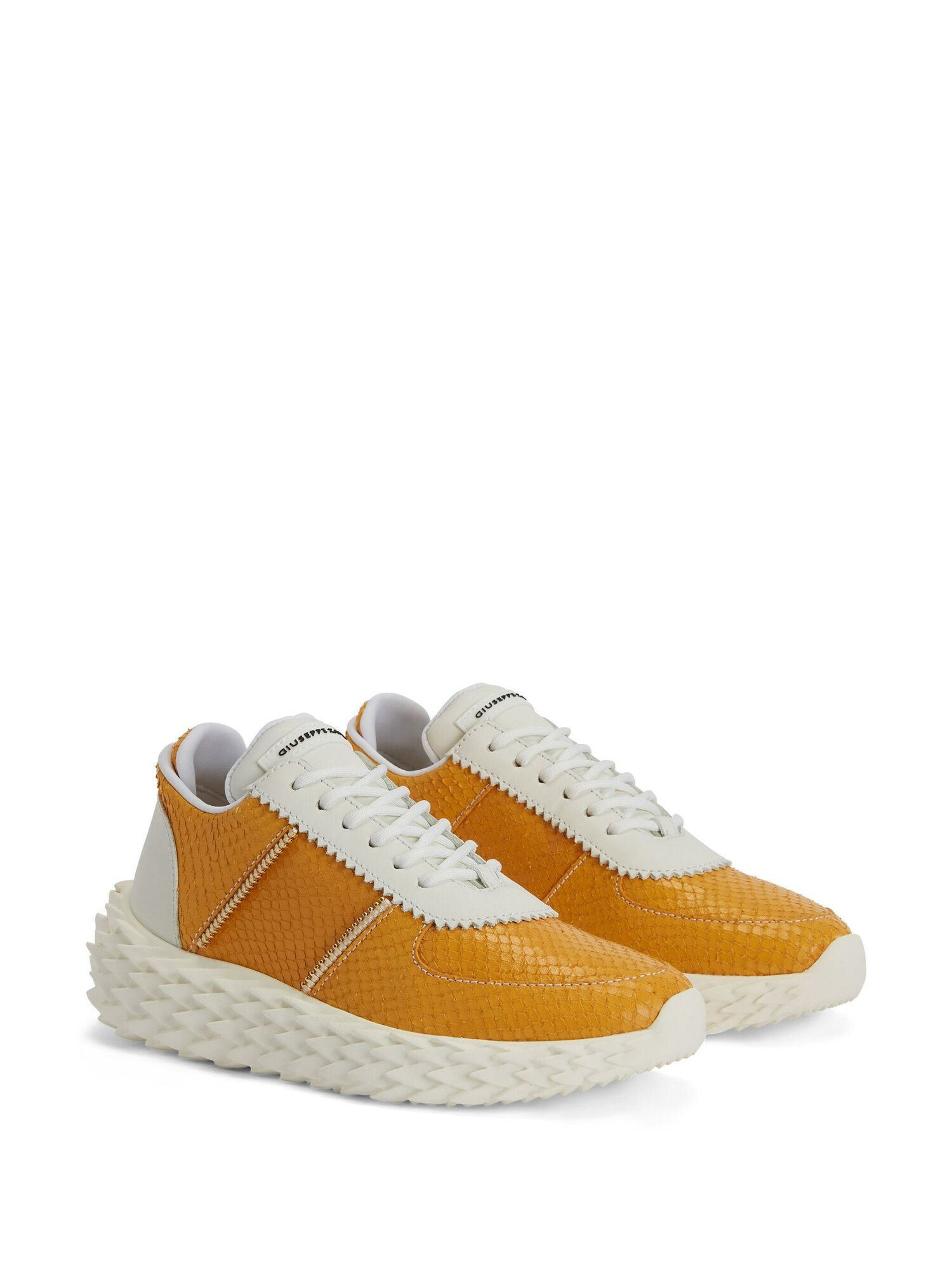 Кроссовки Giuseppe Zanotti Urchin, размер 41 EU, ochre yellow — фото 1