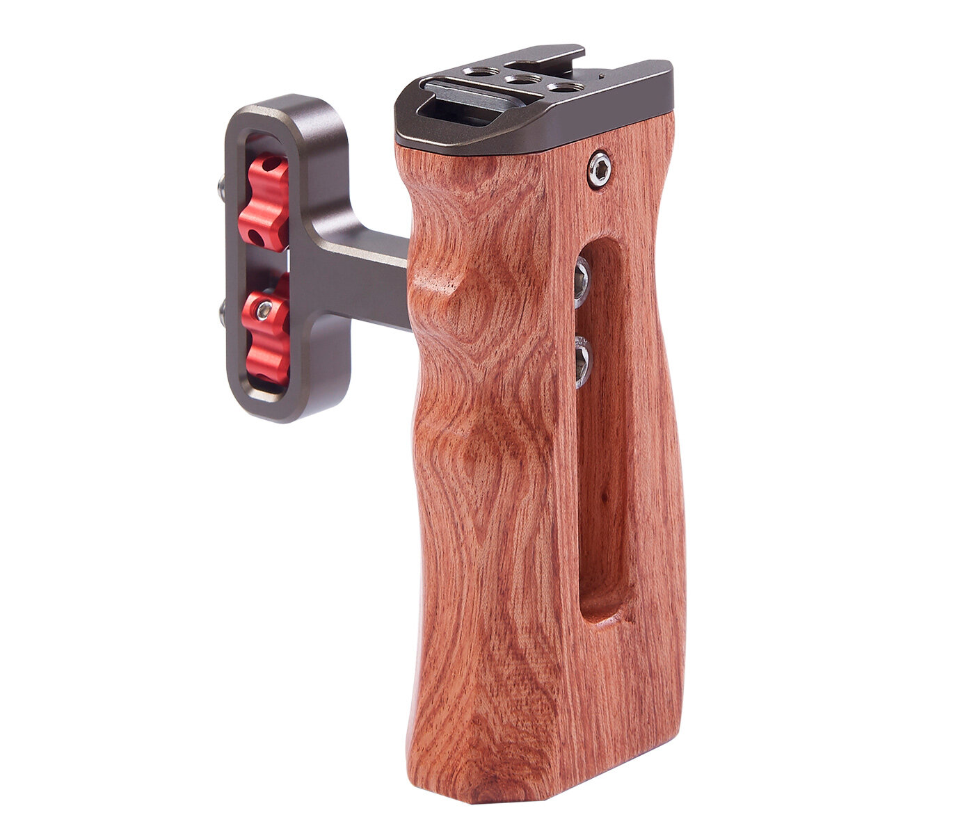 Ручка боковая Puluz PU3071GT, деревянная, на 2 винта 1/4"